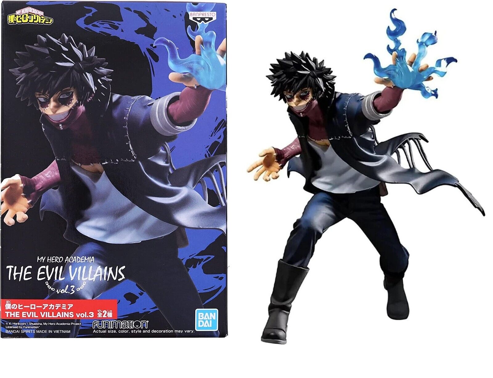 My Hero Academia The Evil Villains Vol.3 Dabi Anime Figure – Kawaii ...