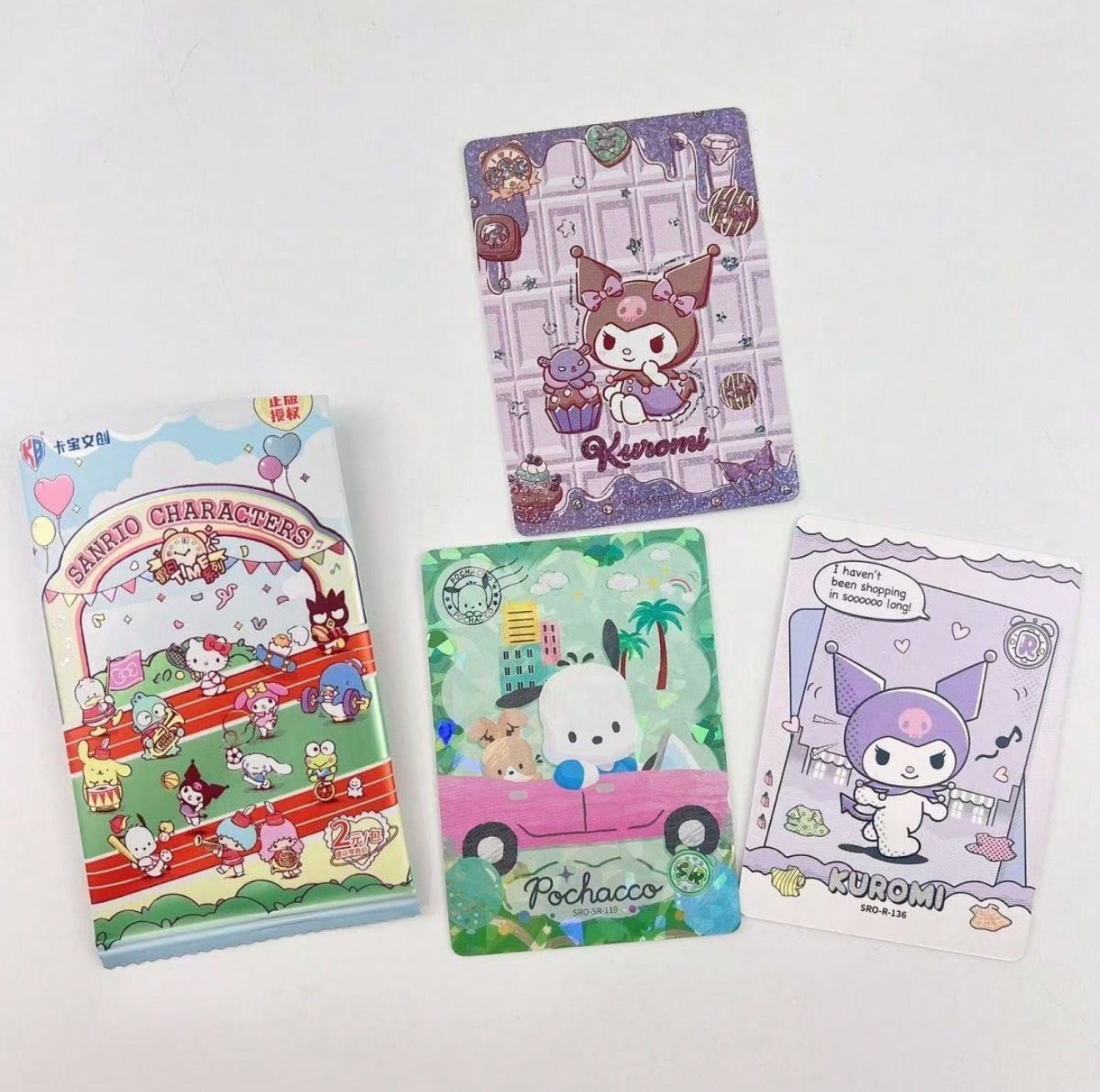Sanrio Characters Time Collectible Card Booster Pack – Kawaii Killmonster